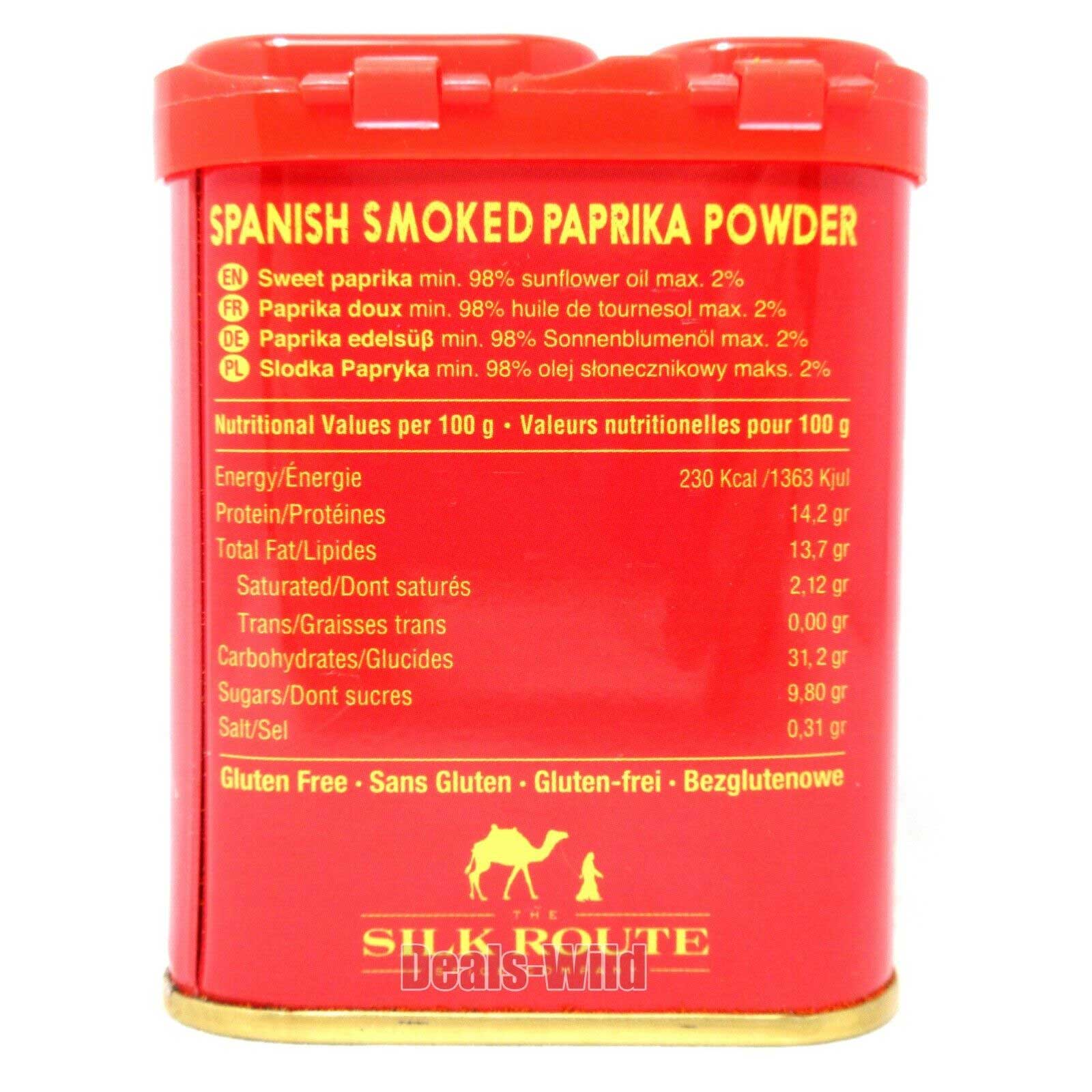 Spanish Smoked Paprika Powder Sweet Silk Route Spice Company Spain 2 ...