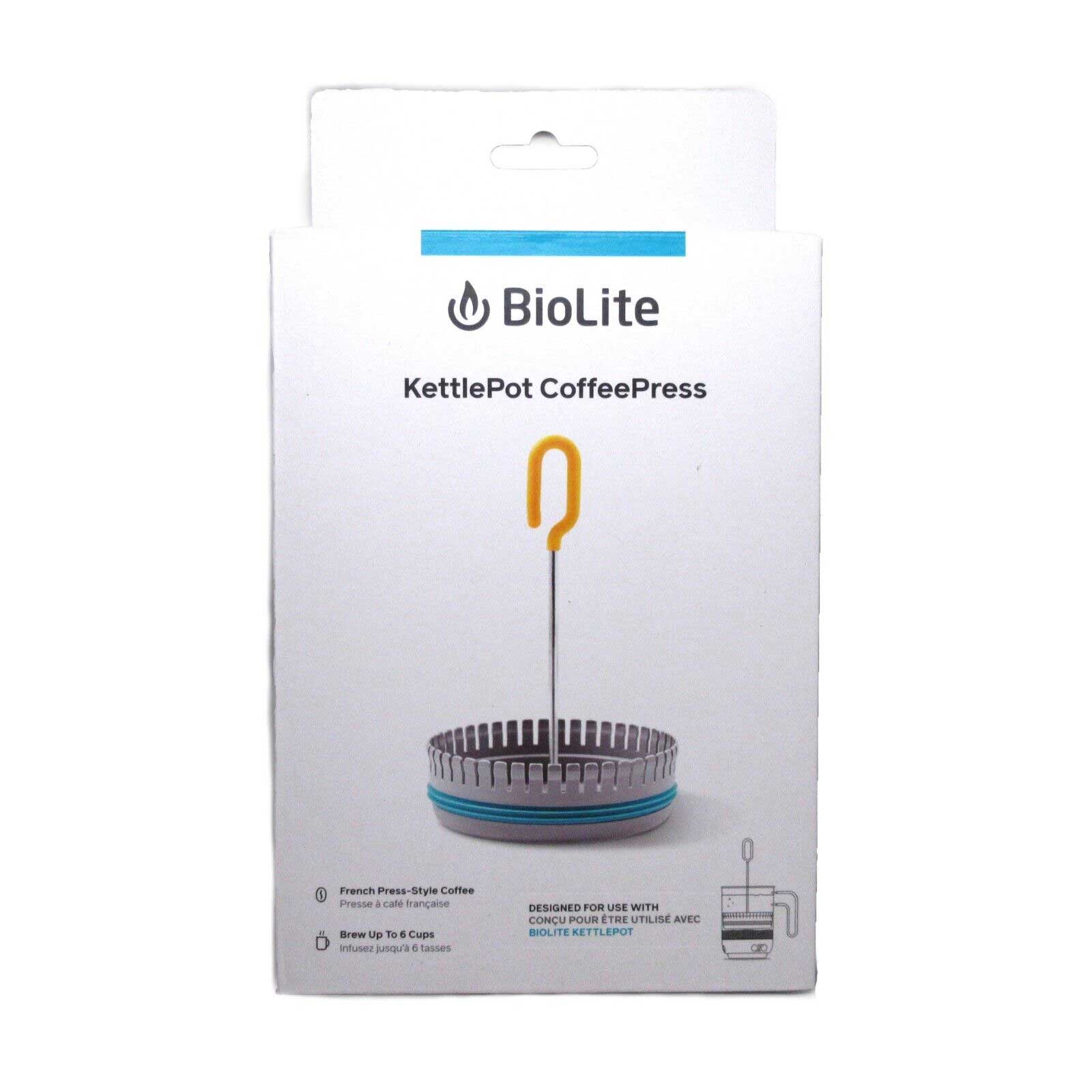 BioLite CoffeePress FILTER INSERT Attachment for KettlePot Travel ...