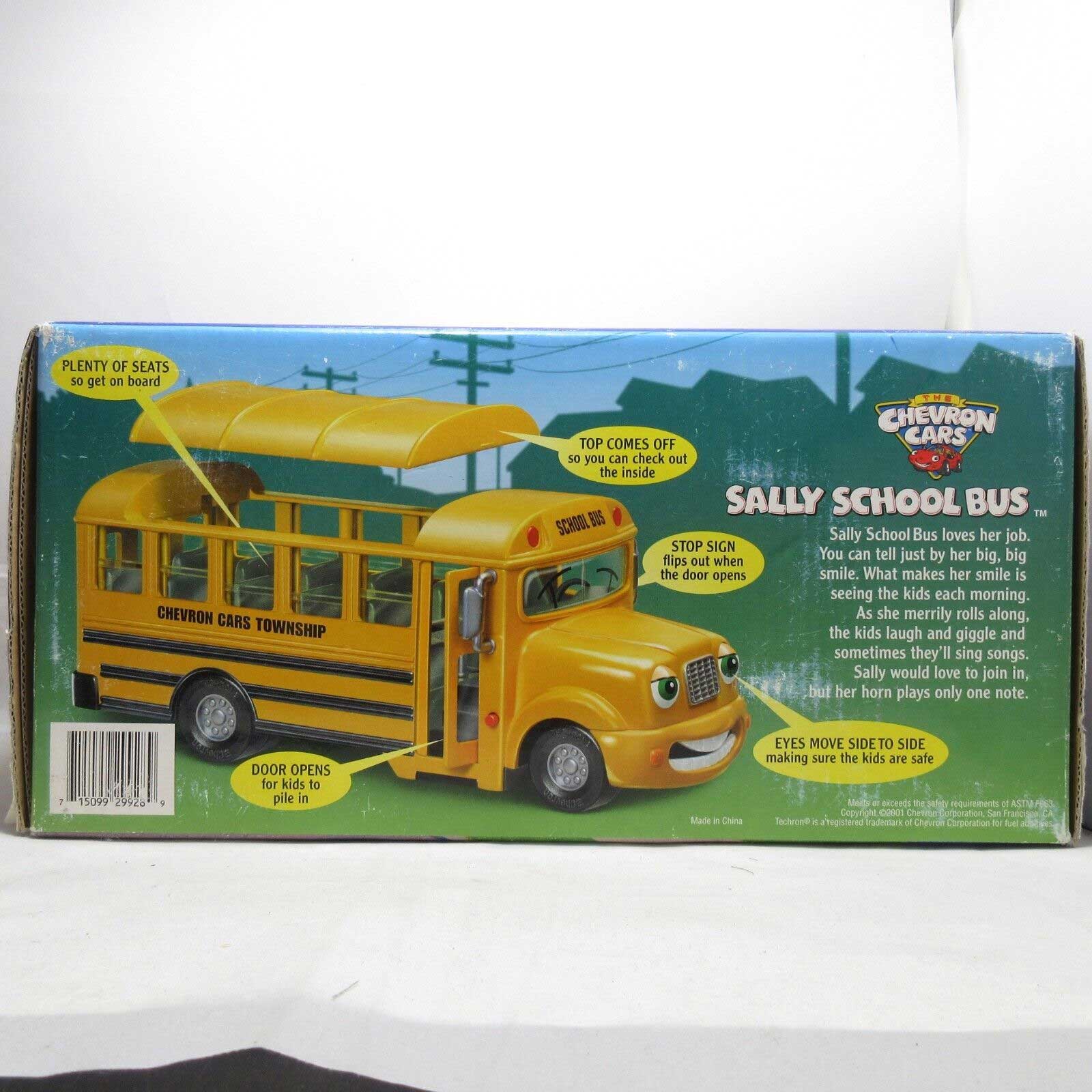 Sally School Bus Chevron Cars 2001