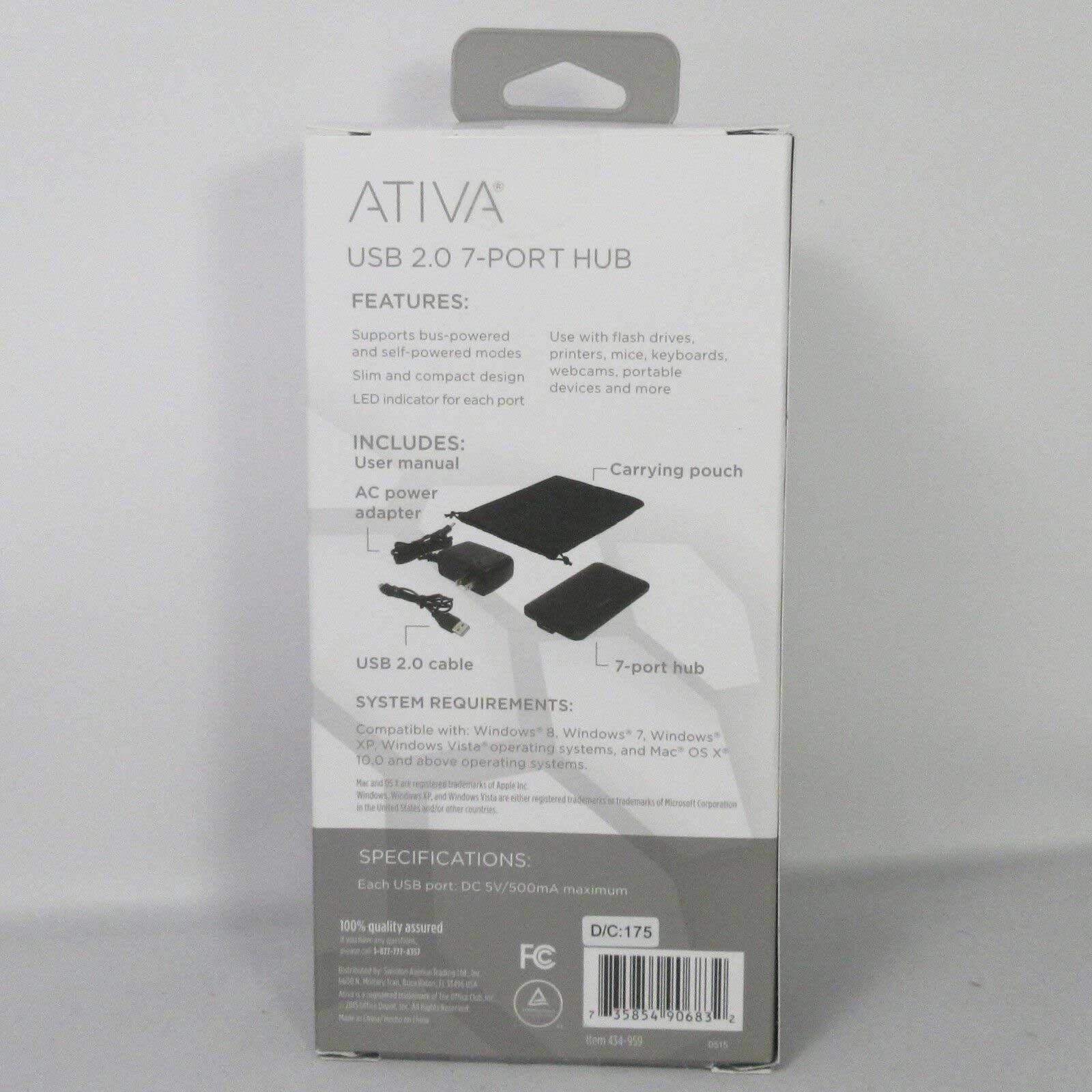 Ativa USB 2.0 7-Port Hub – Sellers Outpost
