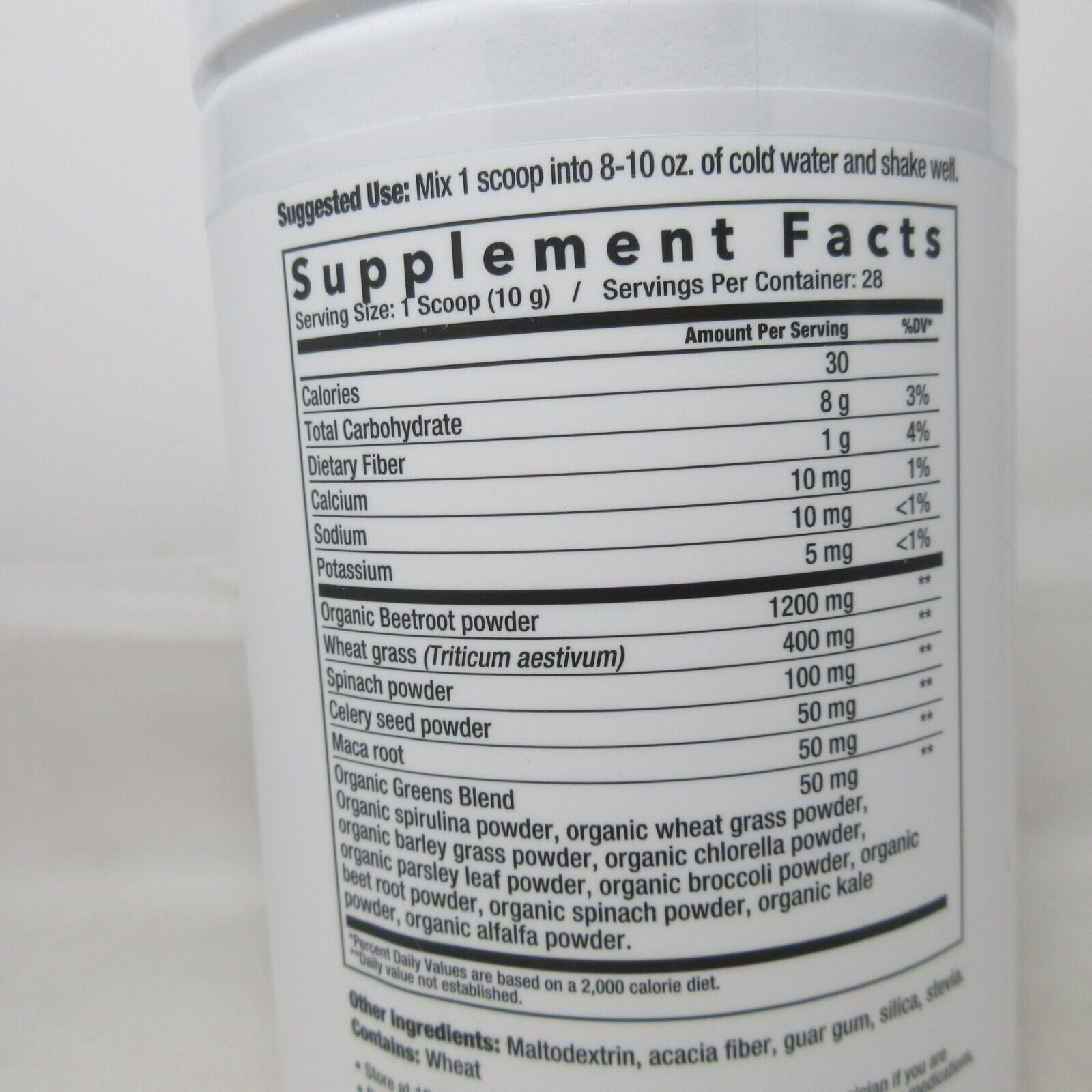 NutritionWorks Performance Greens Energy Detox | Sellers Outpost