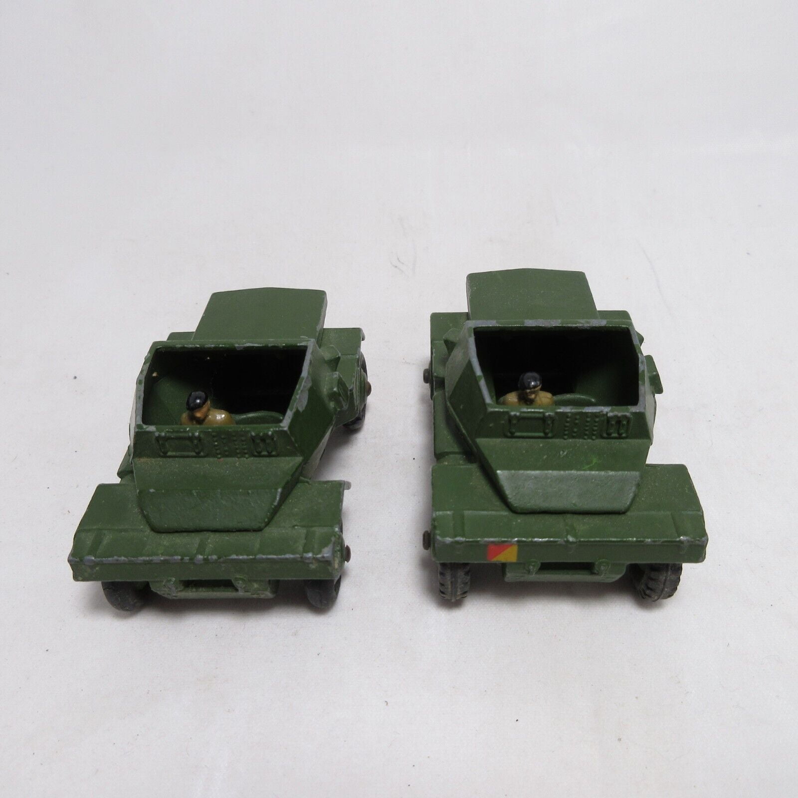2 Meccano Military Scout Cars No. 673 Dinky Toys