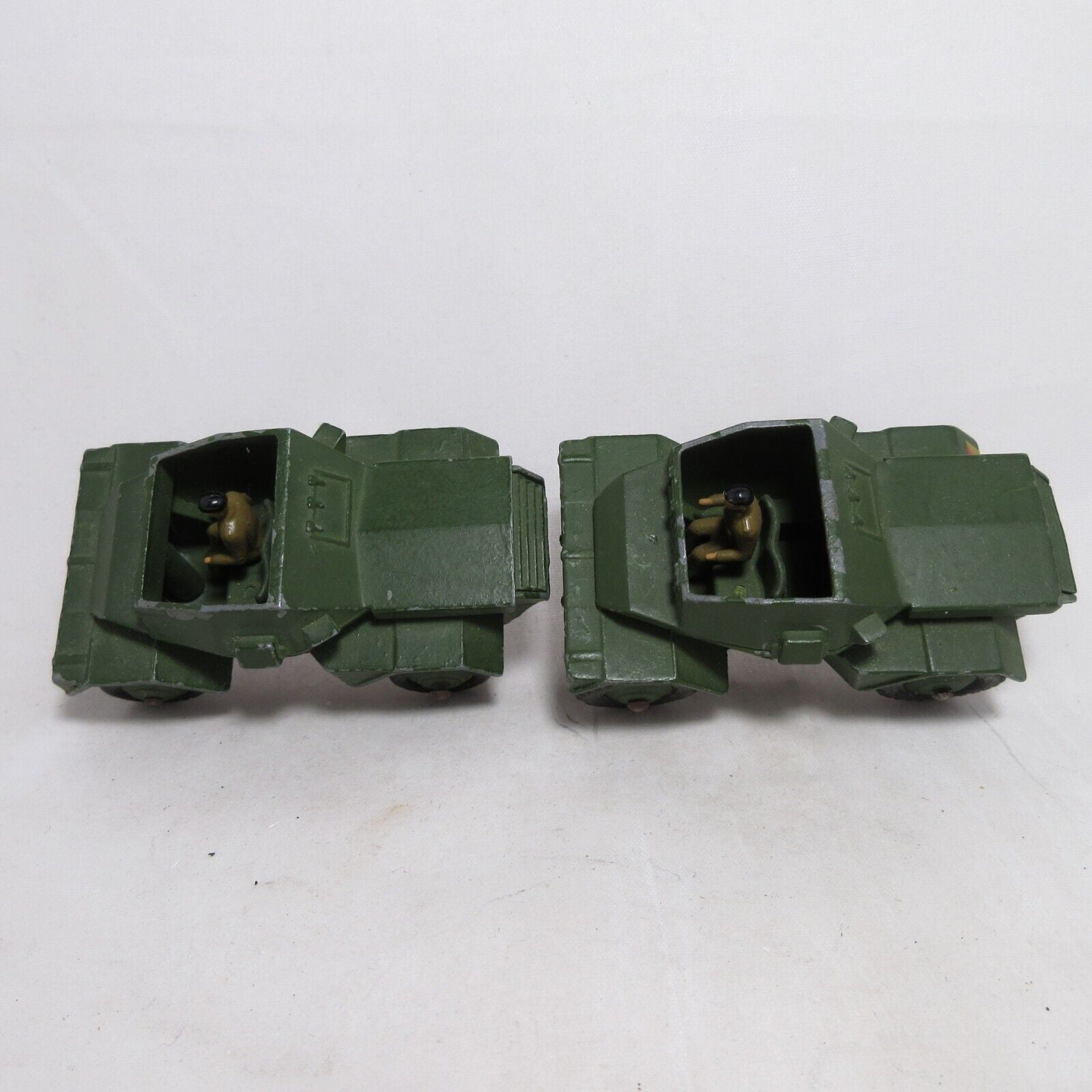 2 Meccano Military Scout Cars No. 673 Dinky Toys