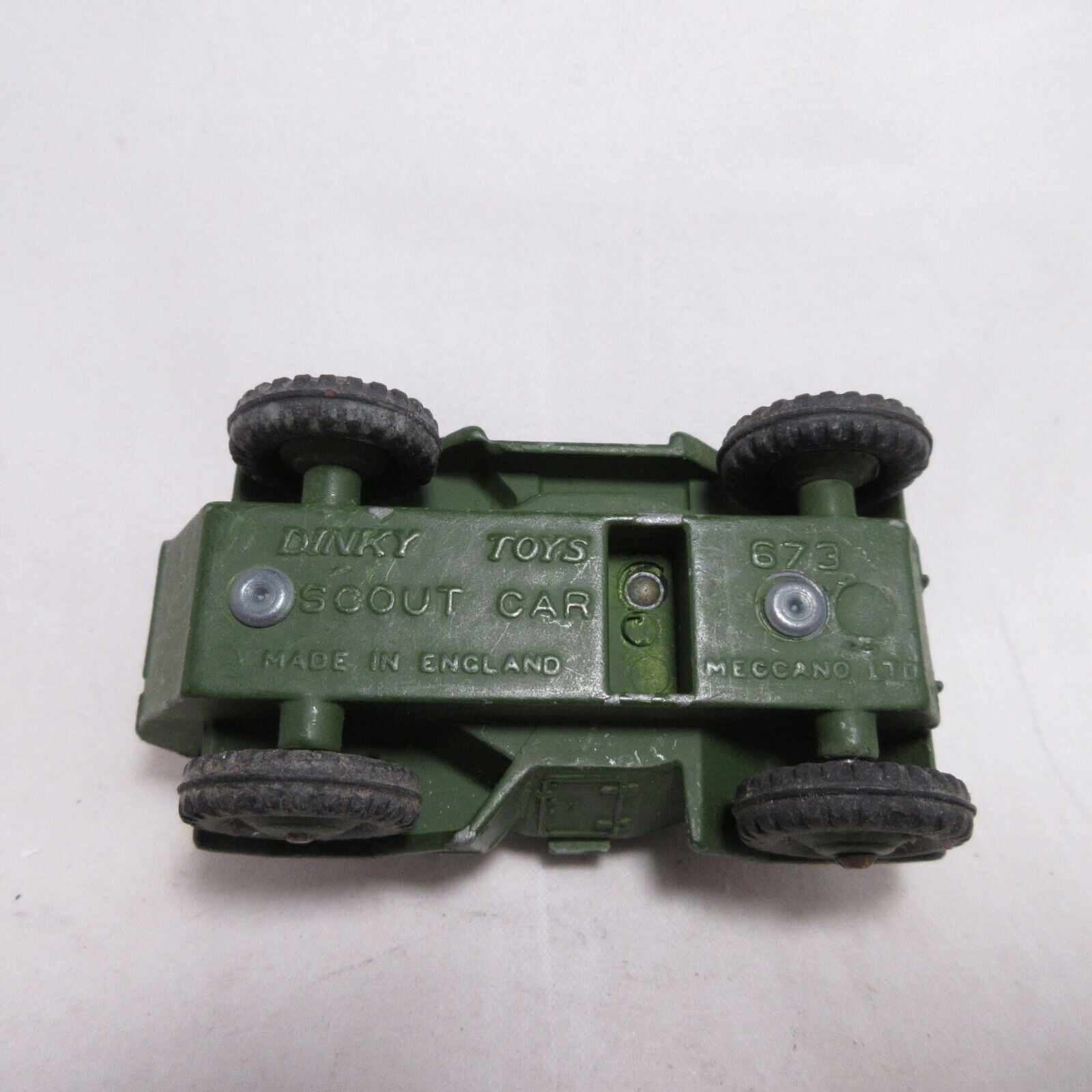 2 Meccano Military Scout Cars No. 673 Dinky Toys | Sellers Outpost